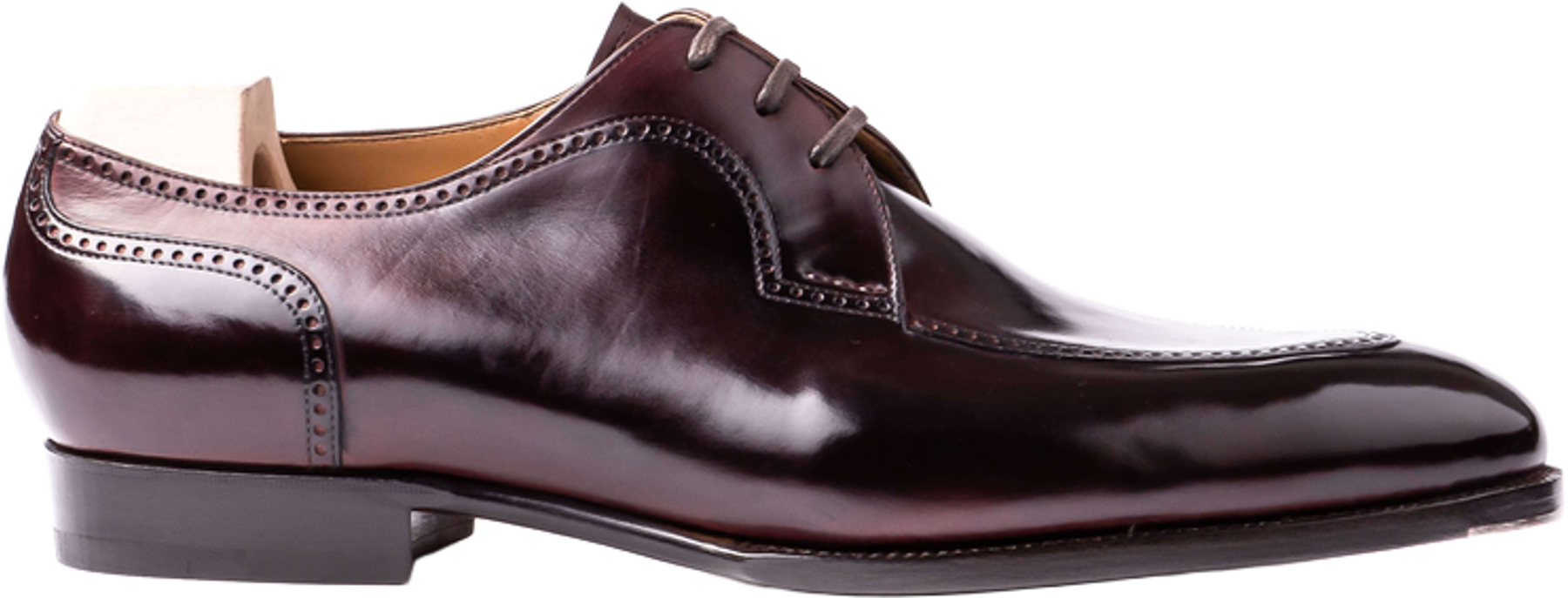 Saint Crispins Elegant swan neck Derby Shoelaces | SENKELS